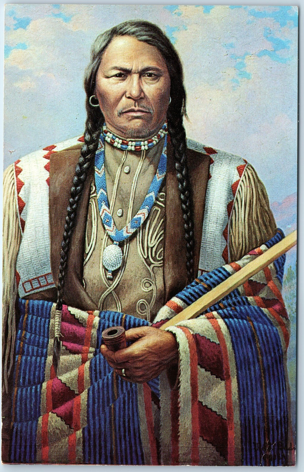 c1970s Montrose, CO Chief Ouray Ute Native American Chrome Postcard ...