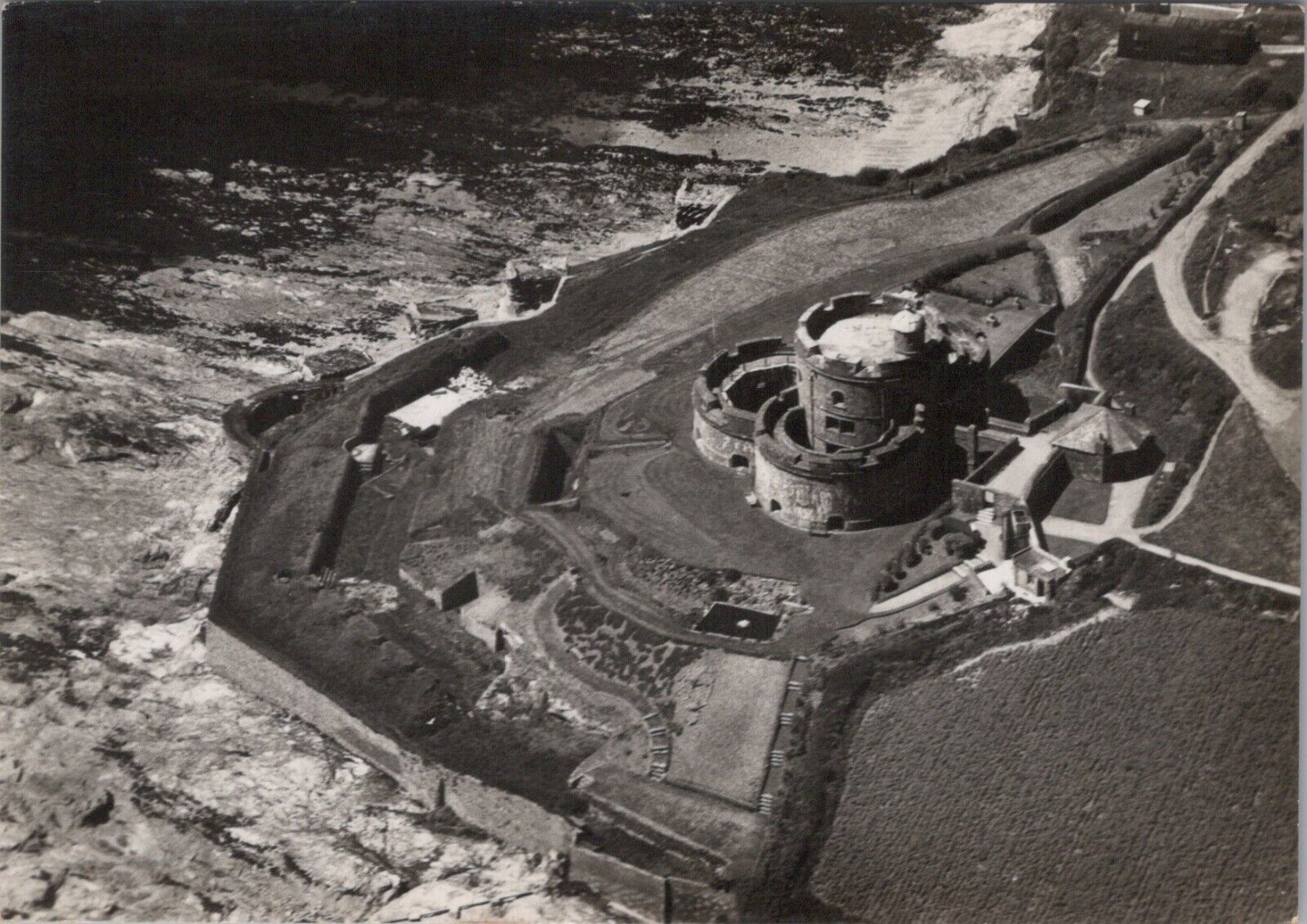 Cornwall Postcard - Aerial View of St Mawes Castle SX181 | Other ...