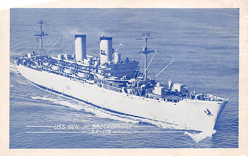USS Gen J.C. Breckinridge Military Battle Ship Ship | Topics ...