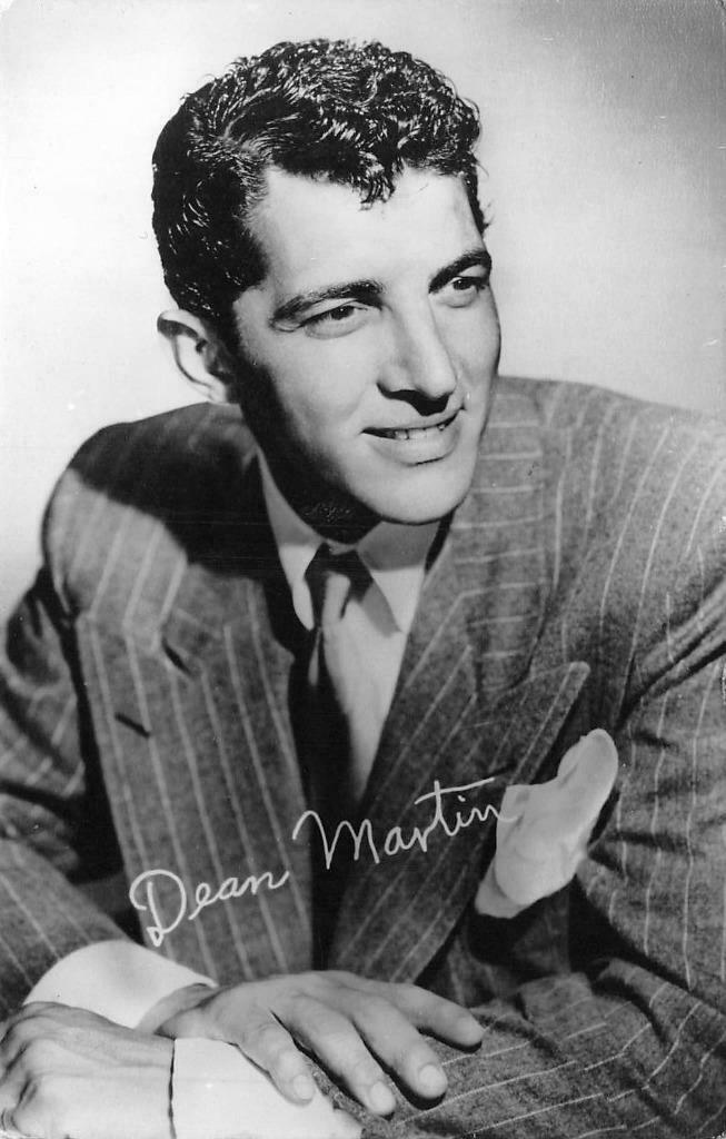 RPPC DEAN MARTIN Singer, Actor c1950s Vintage Photo Postcard | Topics ...