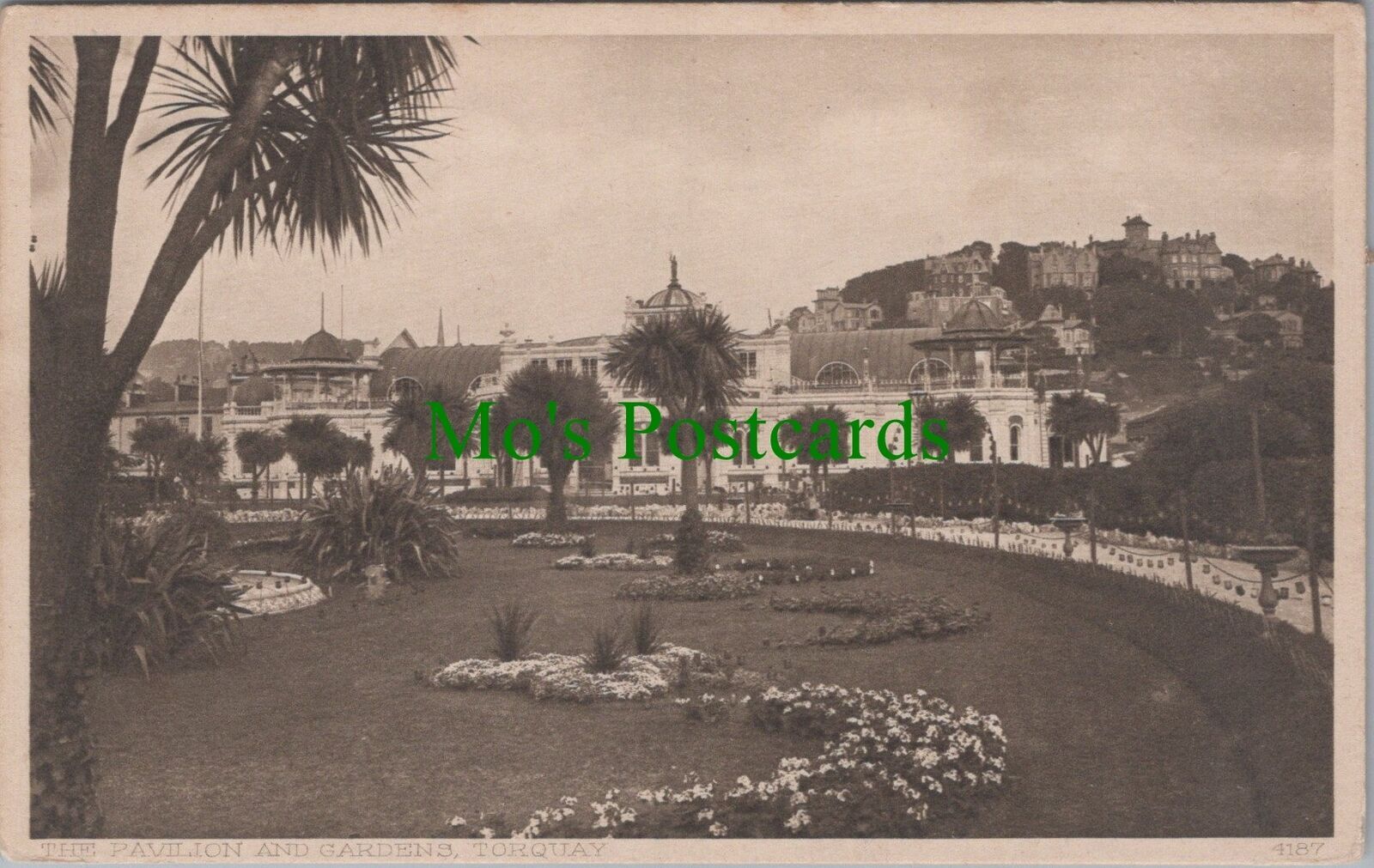 Devon Postcard - Torquay - The Pavilion and Gardens RS31169 | Europe ...