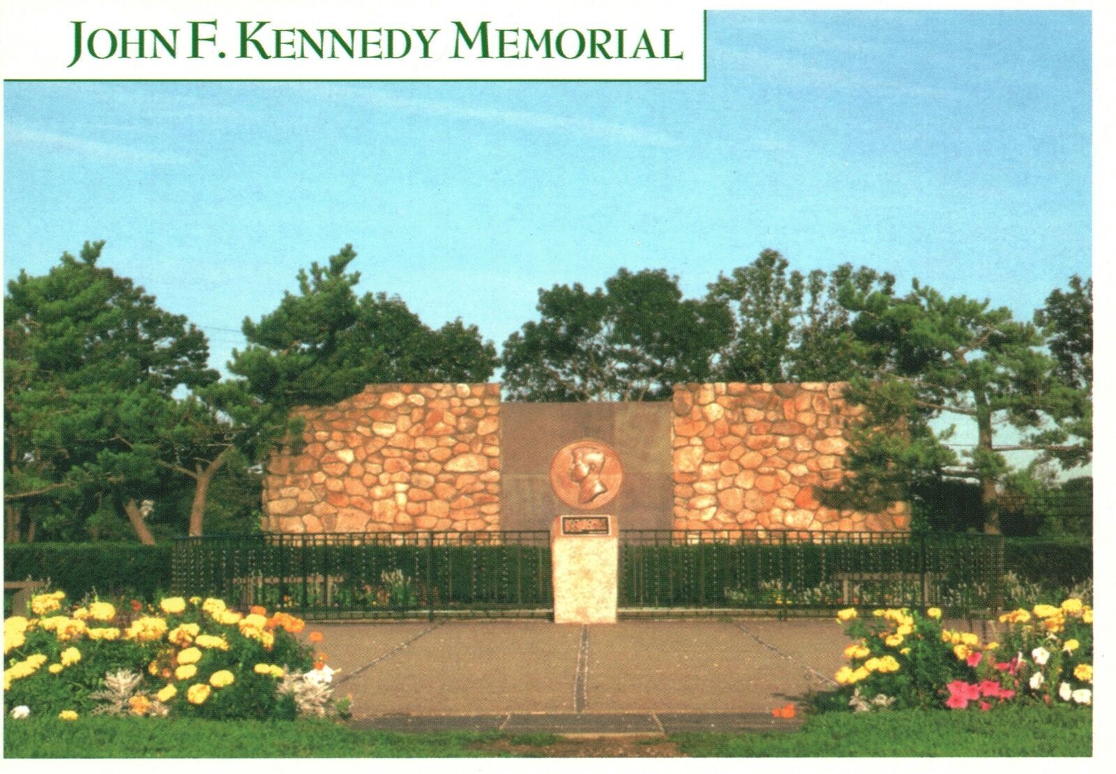 Postcard The John F. Kennedy Memorial Historical Landmark Cape Cod ...
