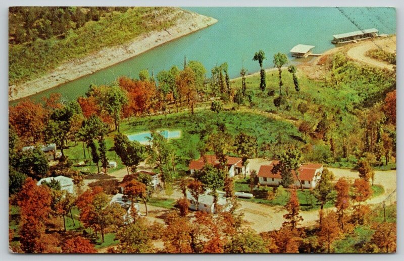 Isabella Missouri~Autumn Aerial View~Swimming Pool @ Spring Creek ...