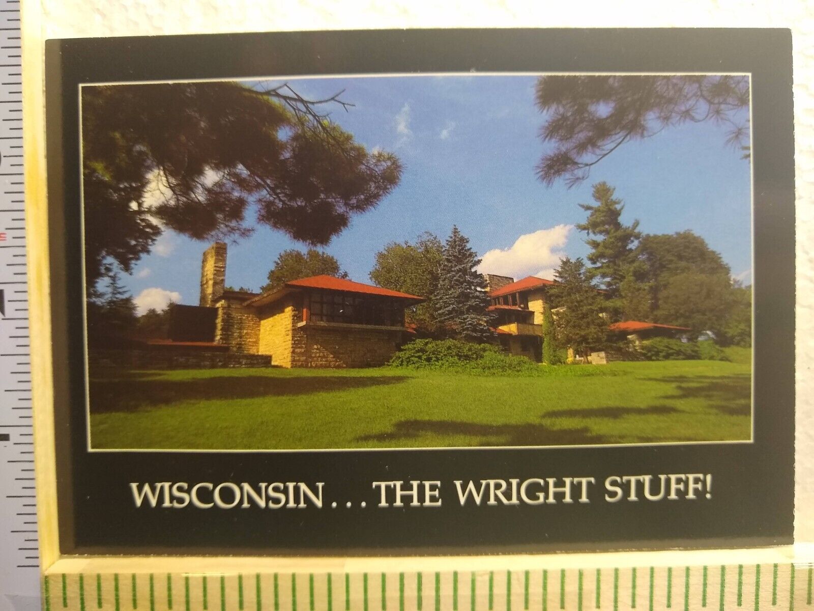 Postcard Frank Lloyd Wright's Hillside School of Architecture - Spring ...