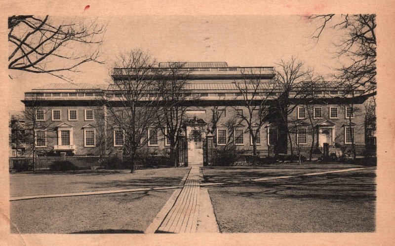 Vintage Postcard 1939 Fogg Art Museum Harvard University Cambridge ...