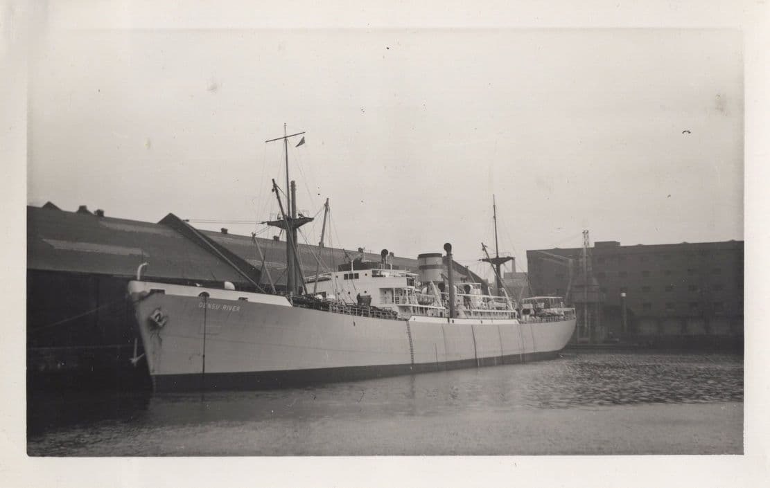 Densu River WW2 1943 Military Black Star Line Of Ghana Ship Photo ...