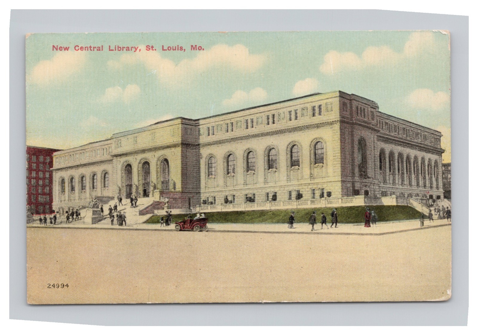 St. Louis Mo. New Central Library | United States - Missouri - St ...