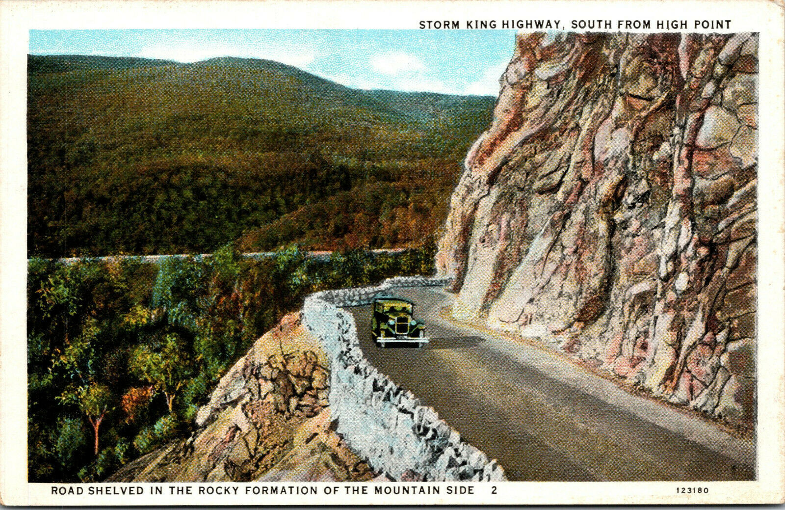 Vtg 1920s Storm King Highway Road South from High Point New York NY ...