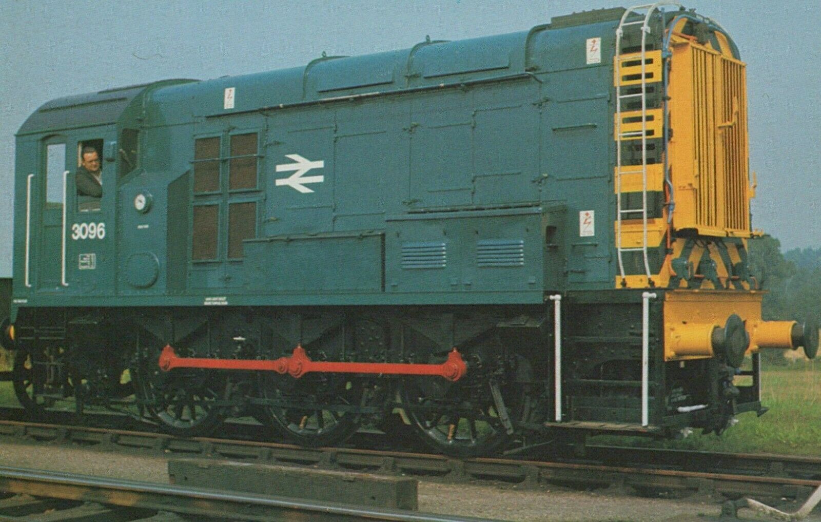 Railways Postcard - Trains - No 3096 Showing The British Rail Blue ...