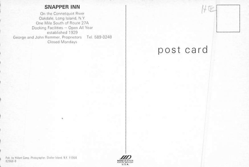 Snapper Inn Long Island, New York NY s | Topics - Hotels & Restaurants ...
