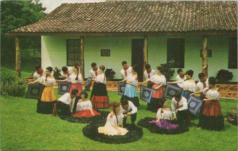 Postcard Baile tipico El Torito Typical Dance Little Bull Costa Rica ...