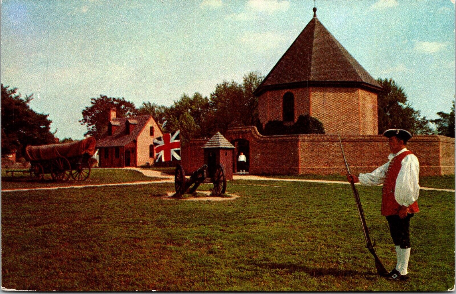 Colonial Powder Magazine Williamsburg Virginia Historical Chrome ...