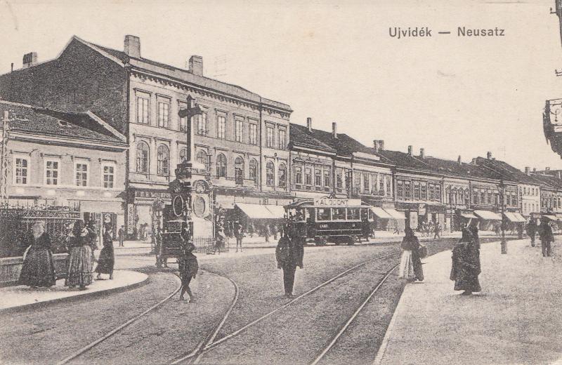 B80611 neusatz tramway ujvidek novi sad serbia front/back image ...