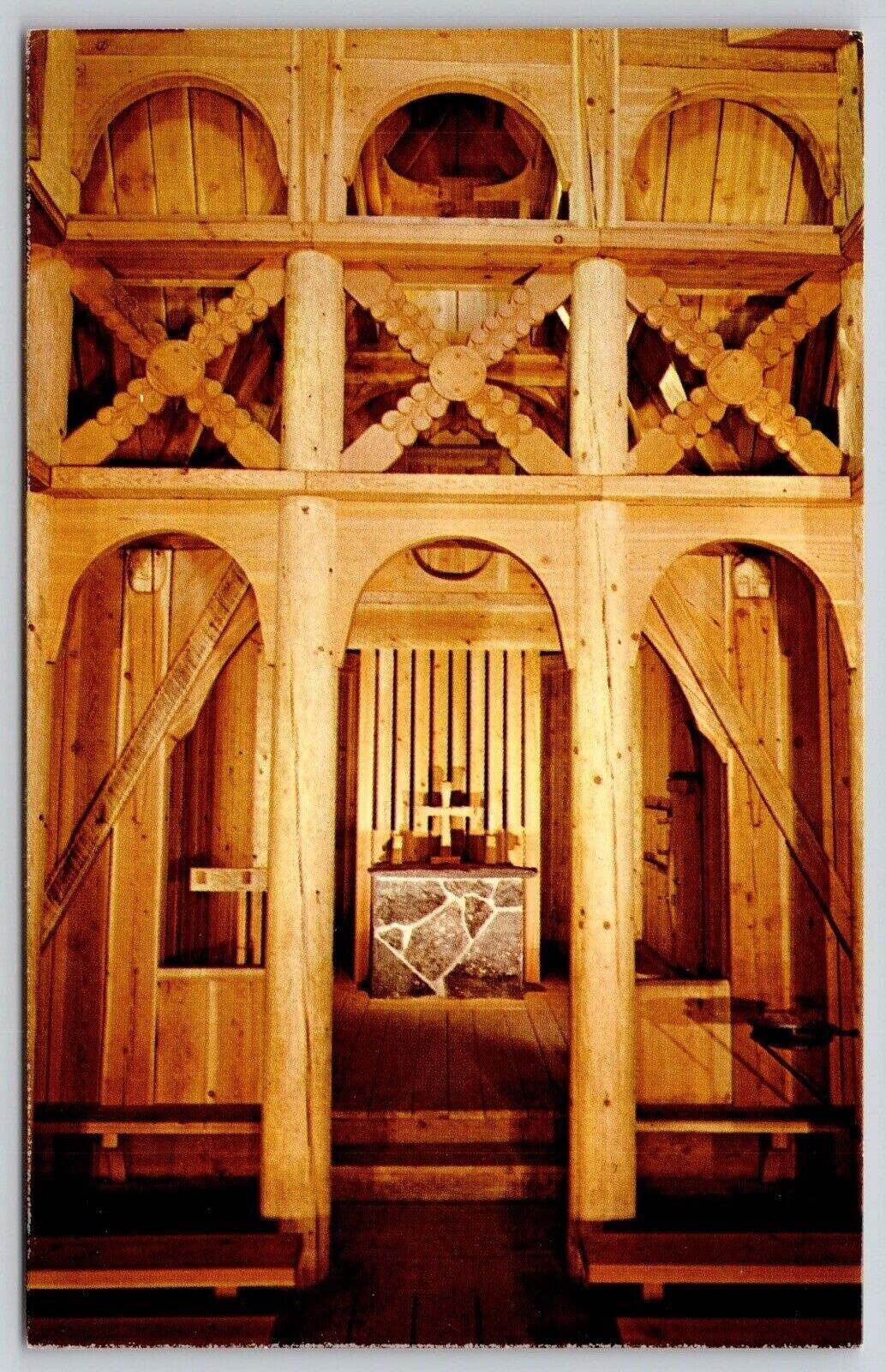 Rapid City South Dakota Stave Church Historic Landmark Interior Chrome ...