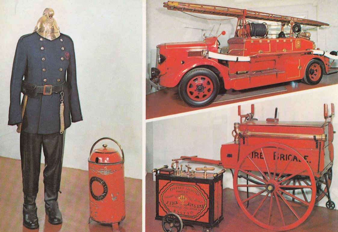 Sandringham Fire Brigade Uniform Engines Postcard | Topics - Business ...