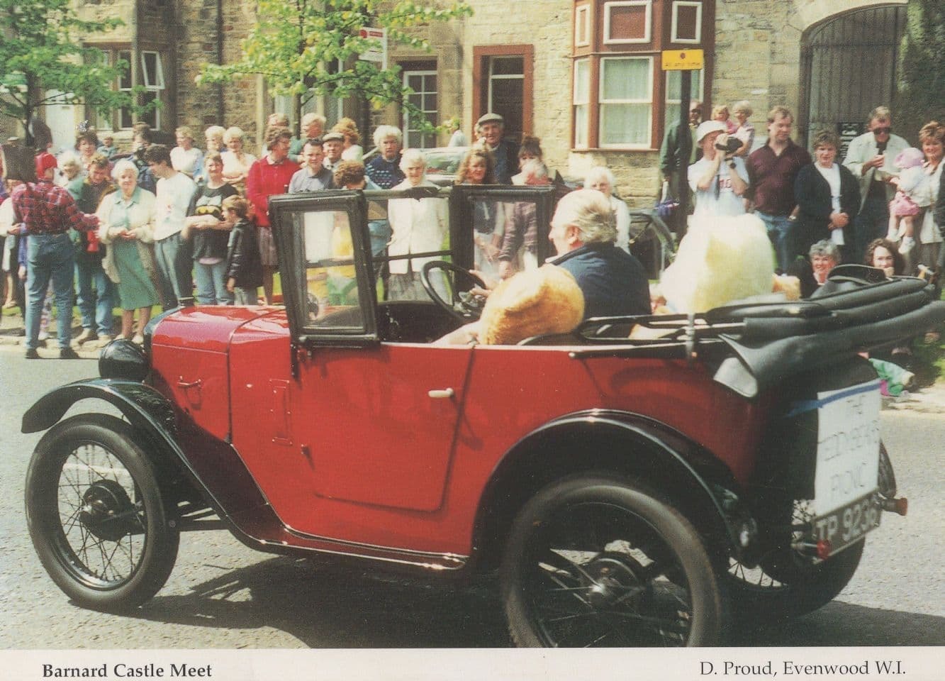 Barnard Castle Ireland Classic Car Enthusiasts Meet Postcard | Europe ...
