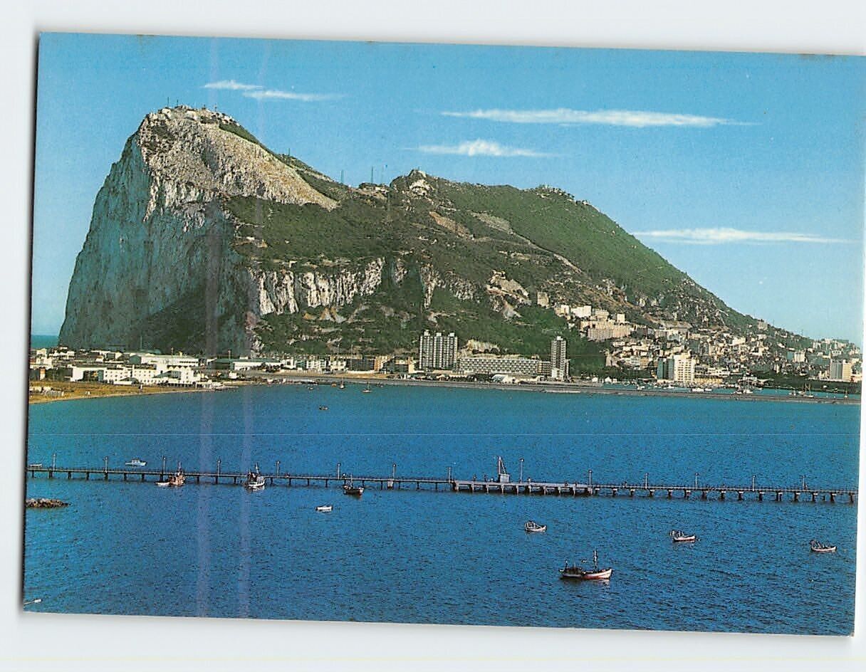 Postcard Peñón de Gibraltar, British Overseas Territory | Europe ...