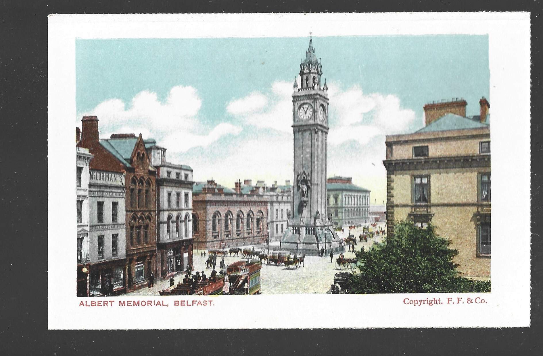 242, Northern Ireland, Belfast, Albert Memorial, Street View, Circa ...