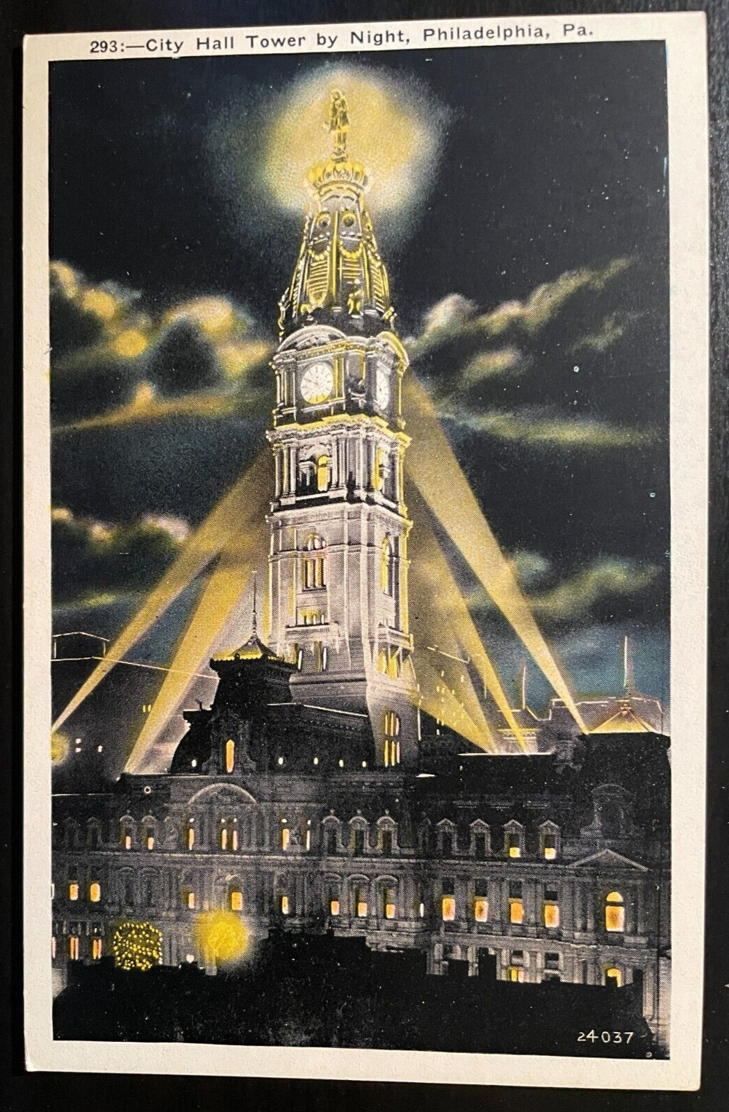 Vintage Postcard 1907-1915 City Hall Tower, Philadelphia, Pennsylvania ...