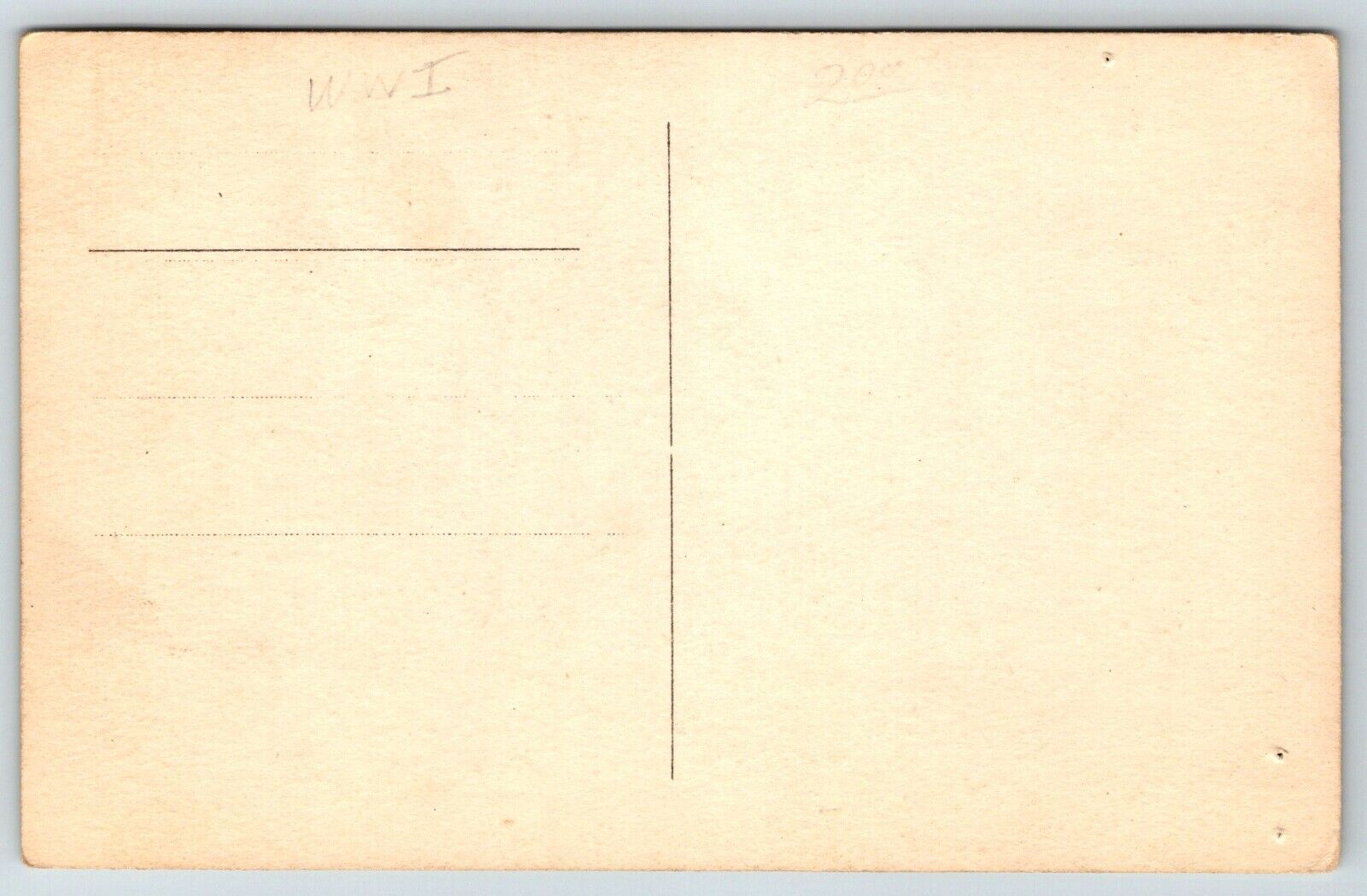 US Army Postcard - WW1 World War 1 - RPPC Real Photo - Rebuilding ...