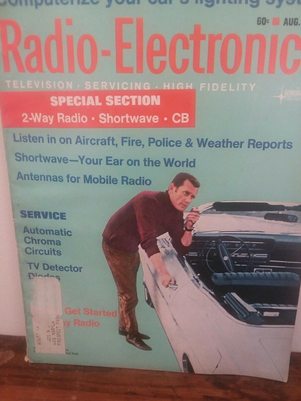 Vintage Magazine Lot 4 Radio Electronics 1968 1969 1971 Test Instrument ...