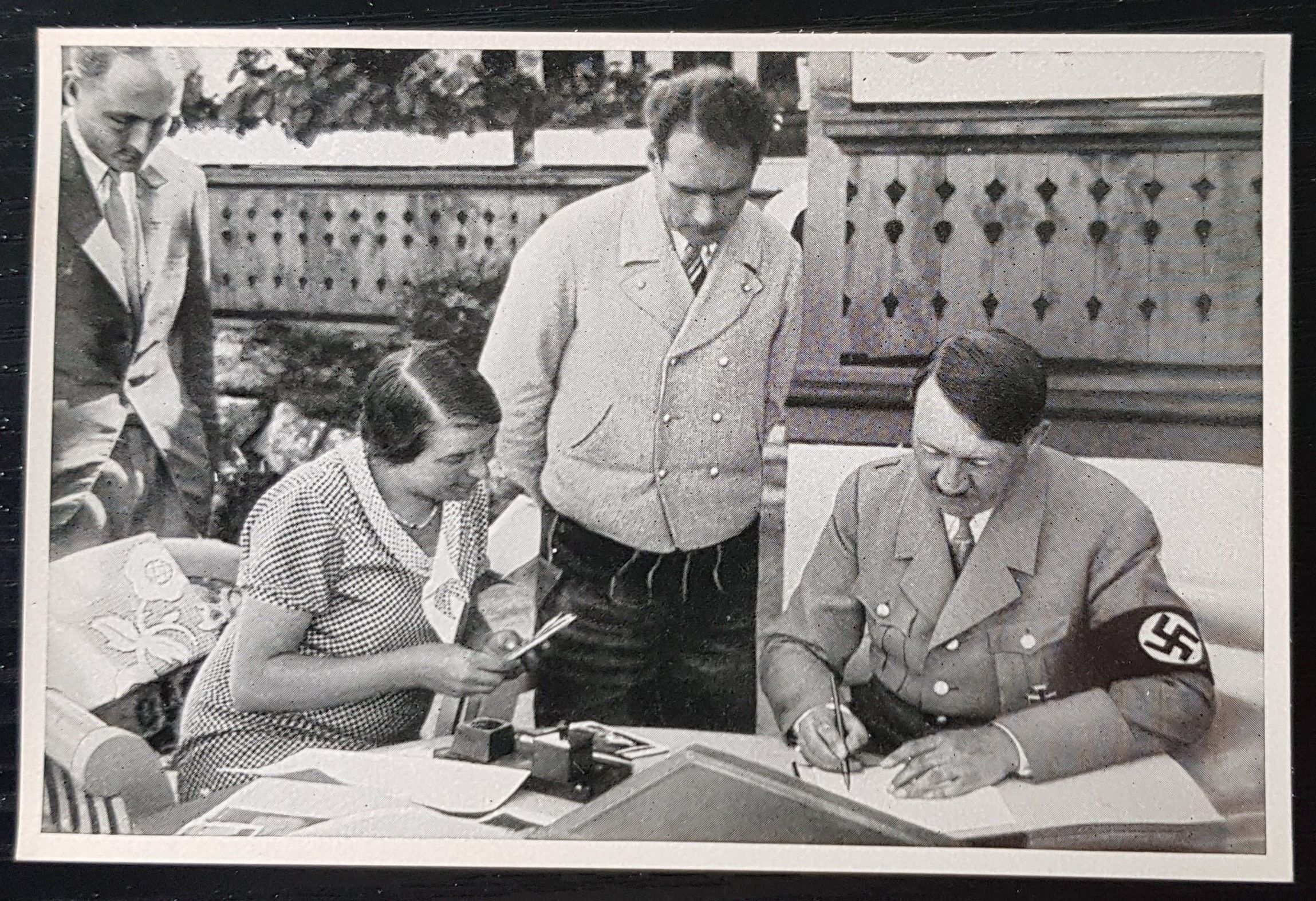 Third 3rd Reich Original Small Format Collector Photo Card - Adolf ...