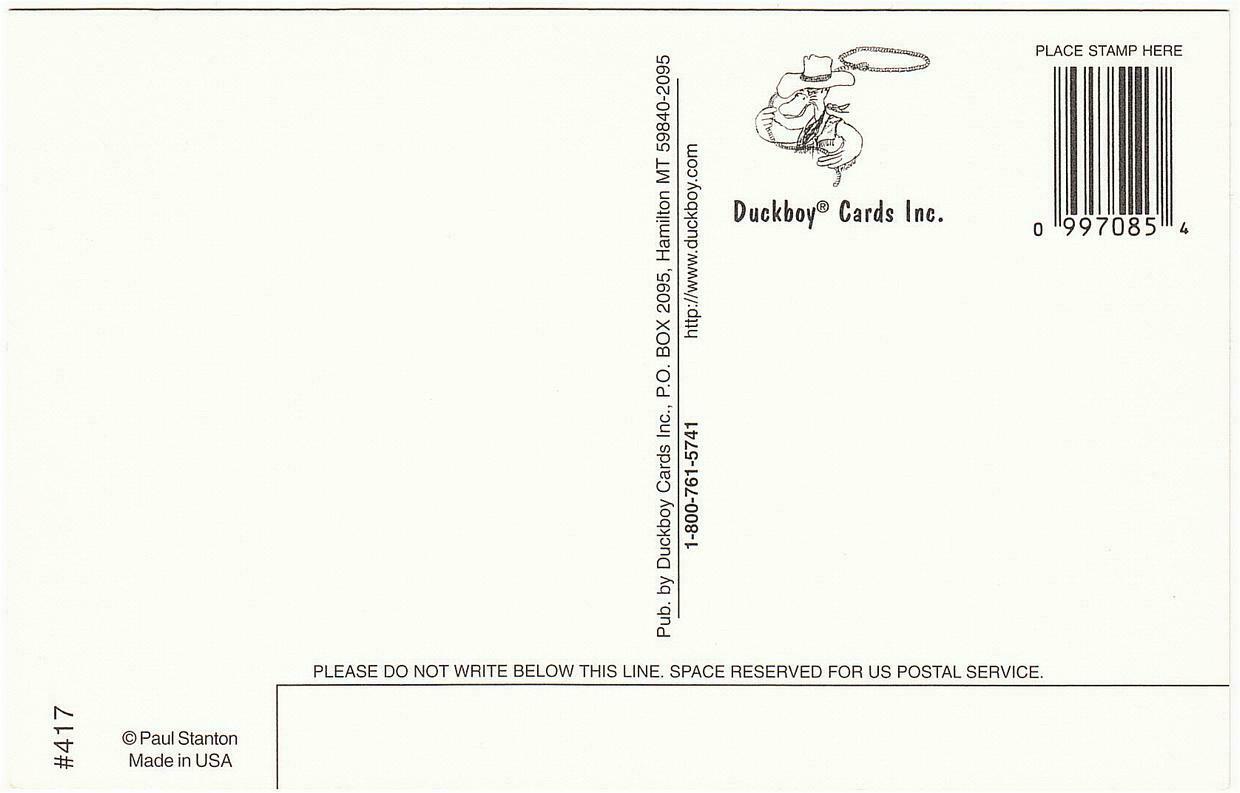 More Californians No Doubt UFO Fleet Over Montana Comic Postcard ...