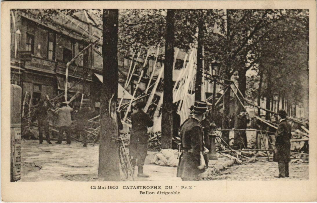 PC Catastrophe Ballon Dirigeable PAX Zeppelin Balloon Aviation (A19729 ...