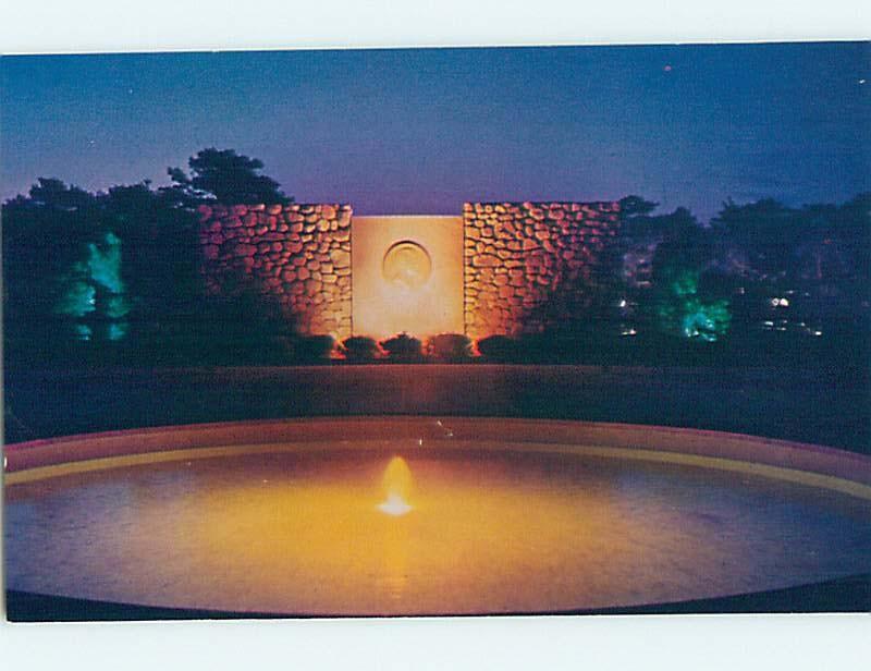 1966 postcard JOHN F. KENNEDY JFK MEMORIAL Cape Cod - Hyannisport MA ...