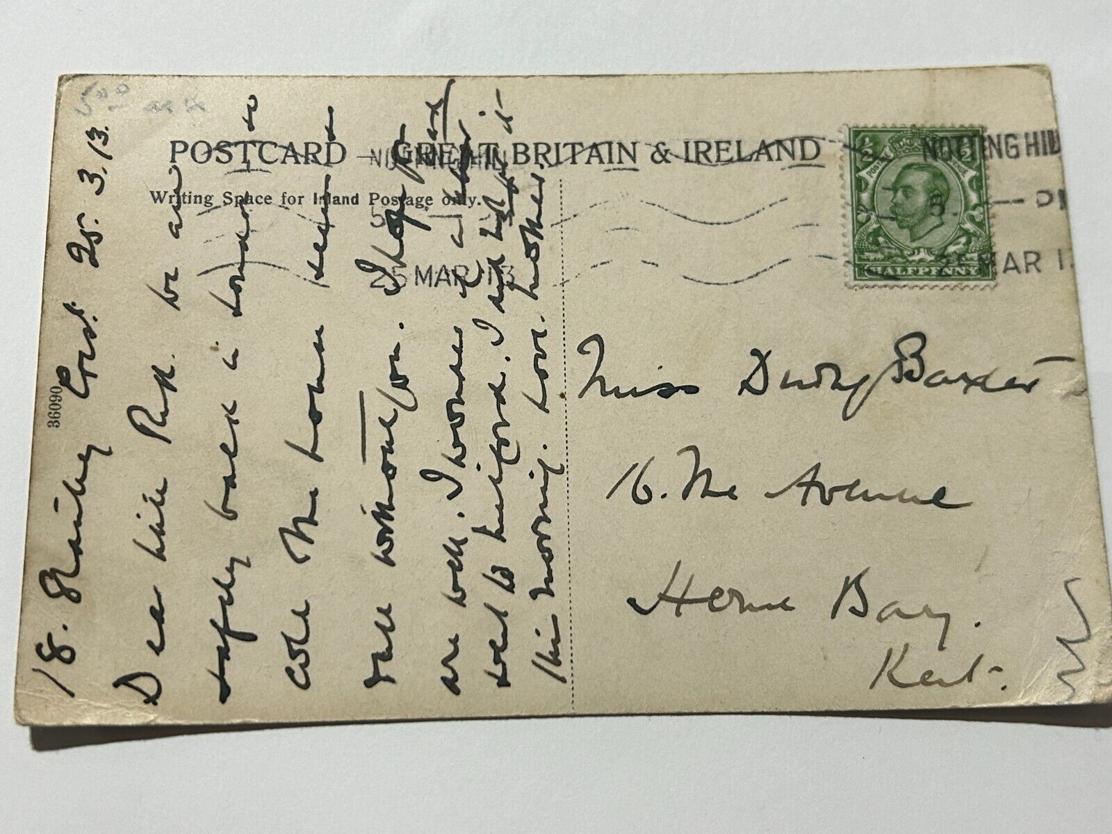 Royal Navy HMS Victoria & Albert Battleship Vtg Postcard - WWI Era ...