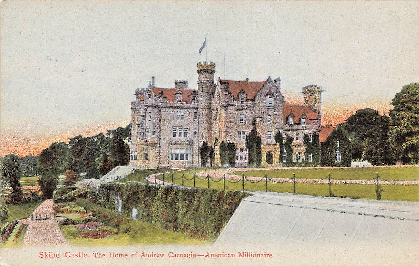 Skibo Castle Dornoch Sutherland Scotland UK-Home of Andrew Carnegie ...