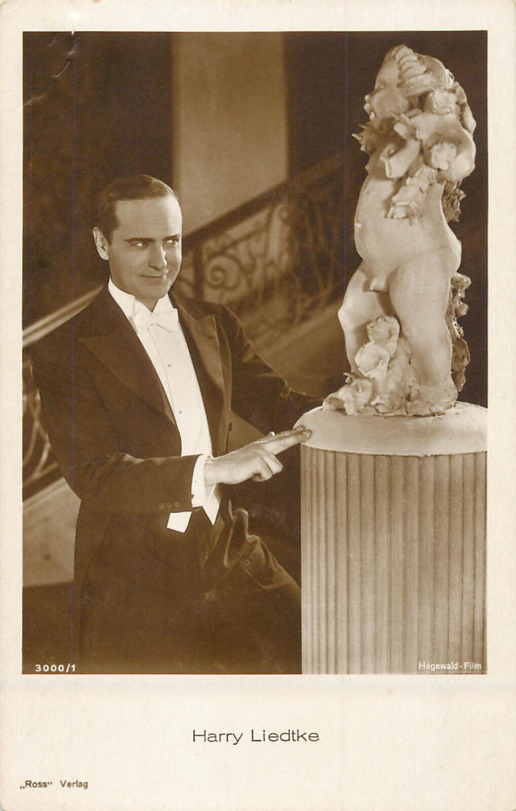 Cinema film star actors postcard, Harry Liedtke | Other / Unsorted ...