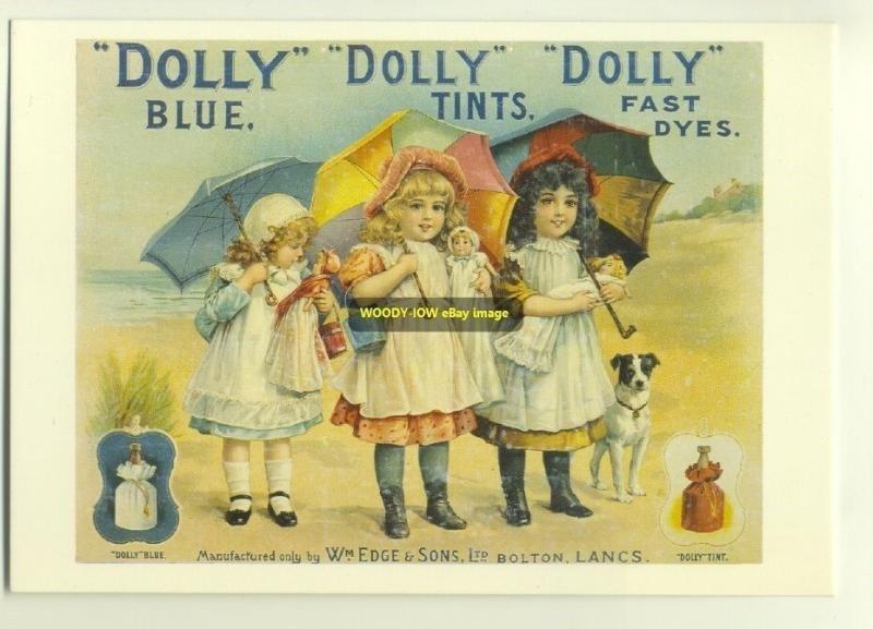 ad1770 - Dolly Blue Dolly Tints Dolly Fast Dyes - modern advert ...