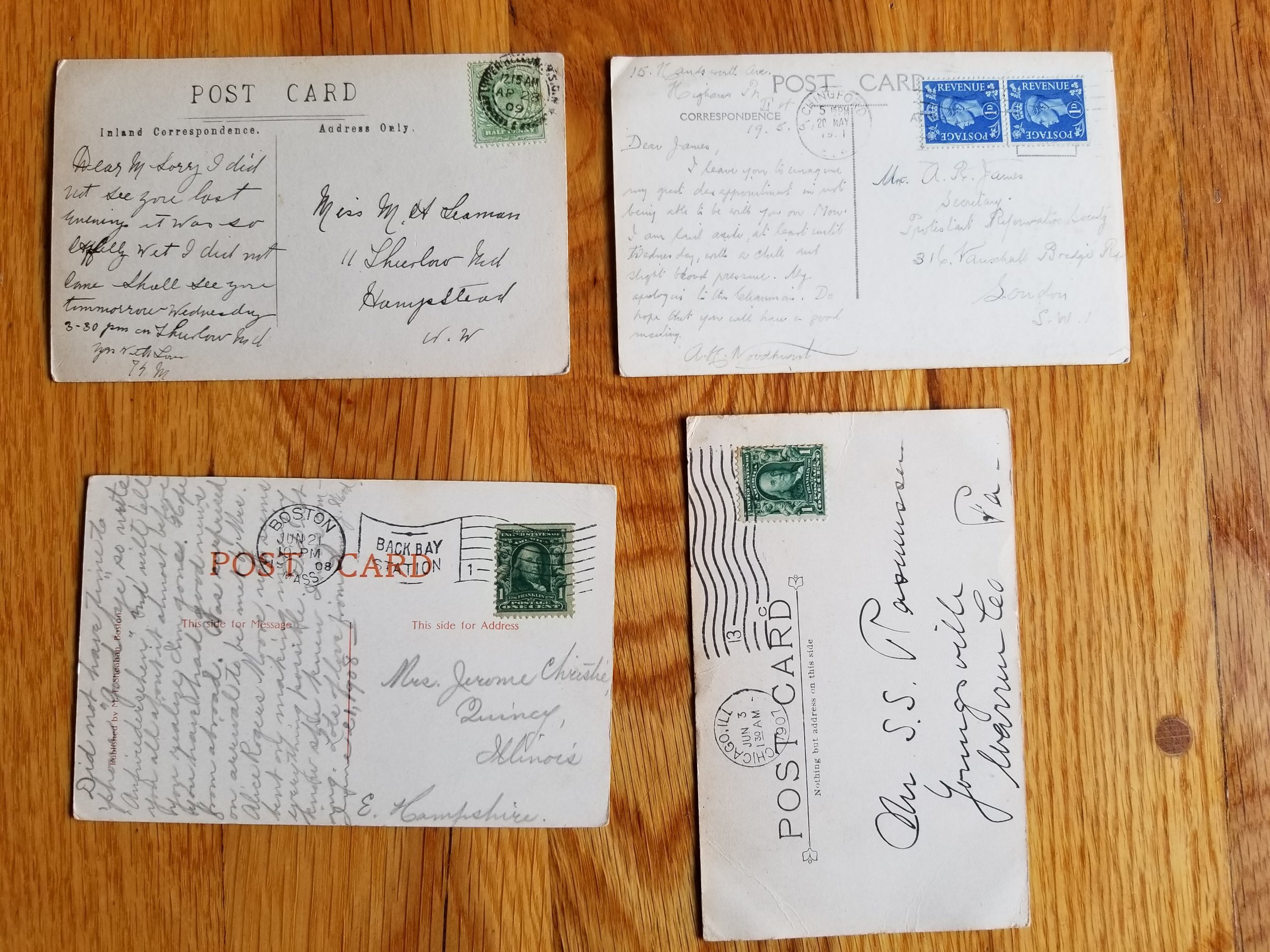Real Picture Post Cards RPPC 1901 // 1909 | United States - Other ...
