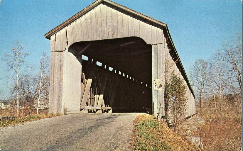 Fairfield Covered Bridge - Whitewater River IN, Indiana | United States ...