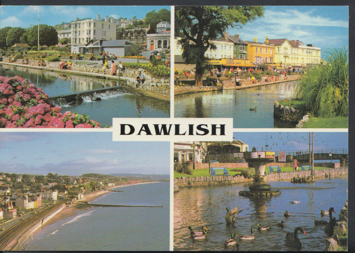 Devon Postcard - Views of Dawlish RR2911 | Europe - United Kingdom ...
