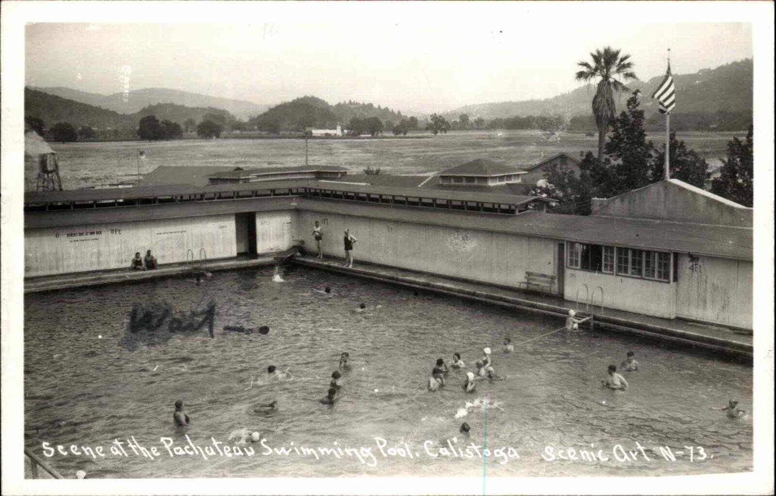 Swimming Pool 1940s