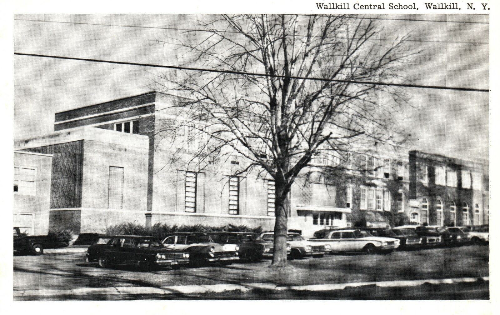 Vintage Postcard Wallkill Central School Campus Building Wallkill New ...