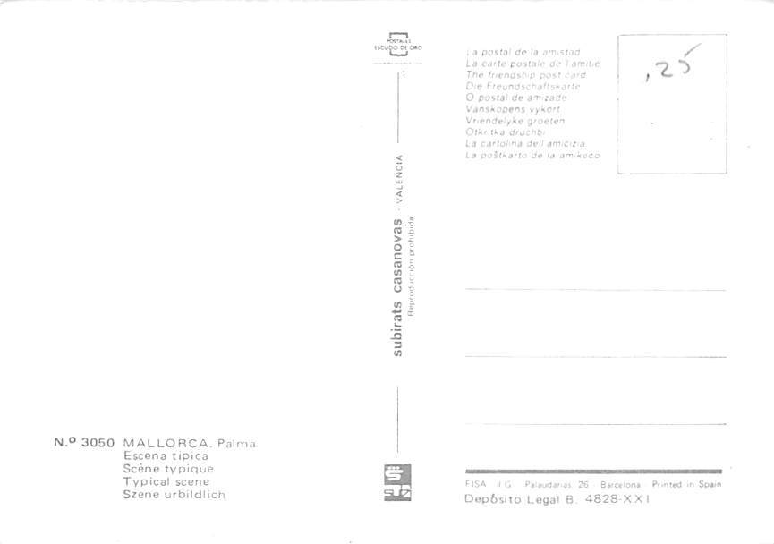 Typical Scene Typical Scene, Mallorca | Topics - Other, Postcard ...