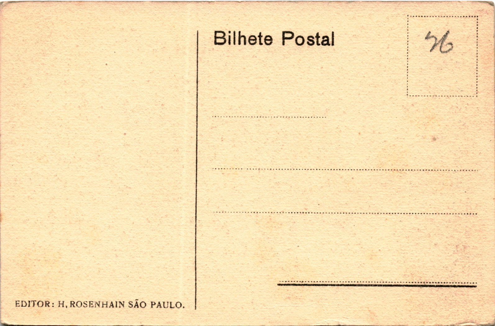 Vintage Postcard: "GARRO DE BOI E.DE SÃO PAULO" | United States ...