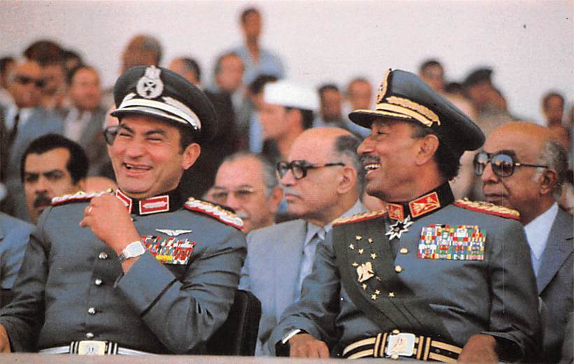 Just moments before his death, Egyptian President Anwar Sadat Egypt ...