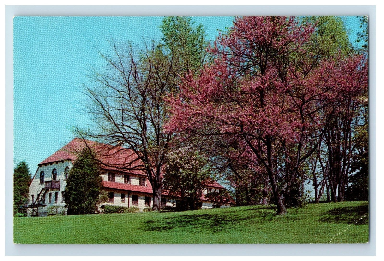 Vintage Potawatomi Inn Pokagon State Park. Postcard F144E | Other ...