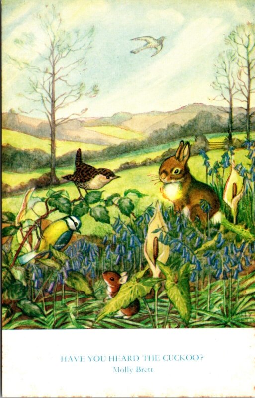 Molly Brett PC Have You Heard The Cuckoo? Birds Bunny Rabbit Mouse ...