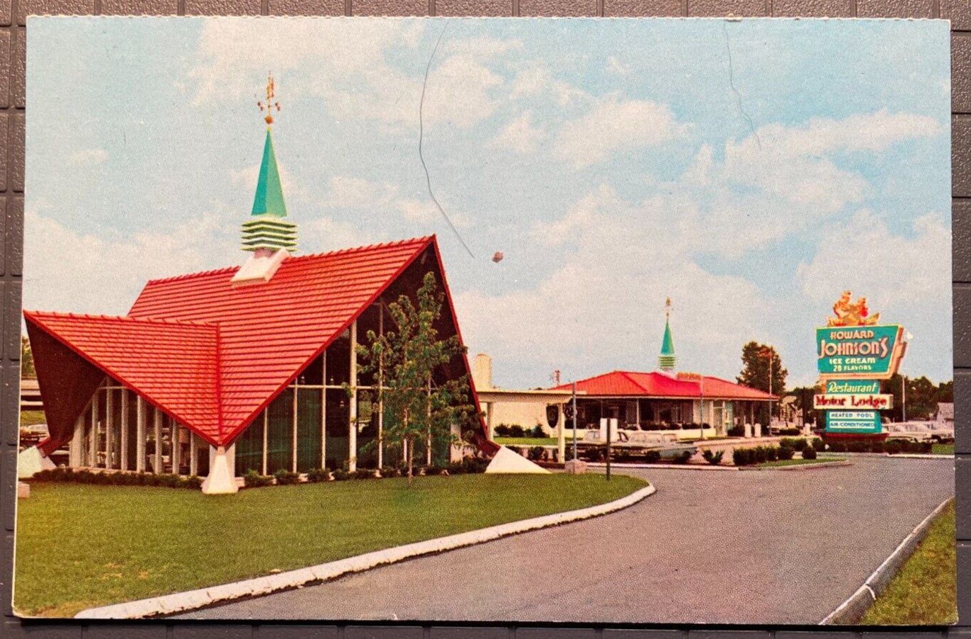 Vintage Postcard 1960's Howard Johnson's "Host of the Highways" Across ...