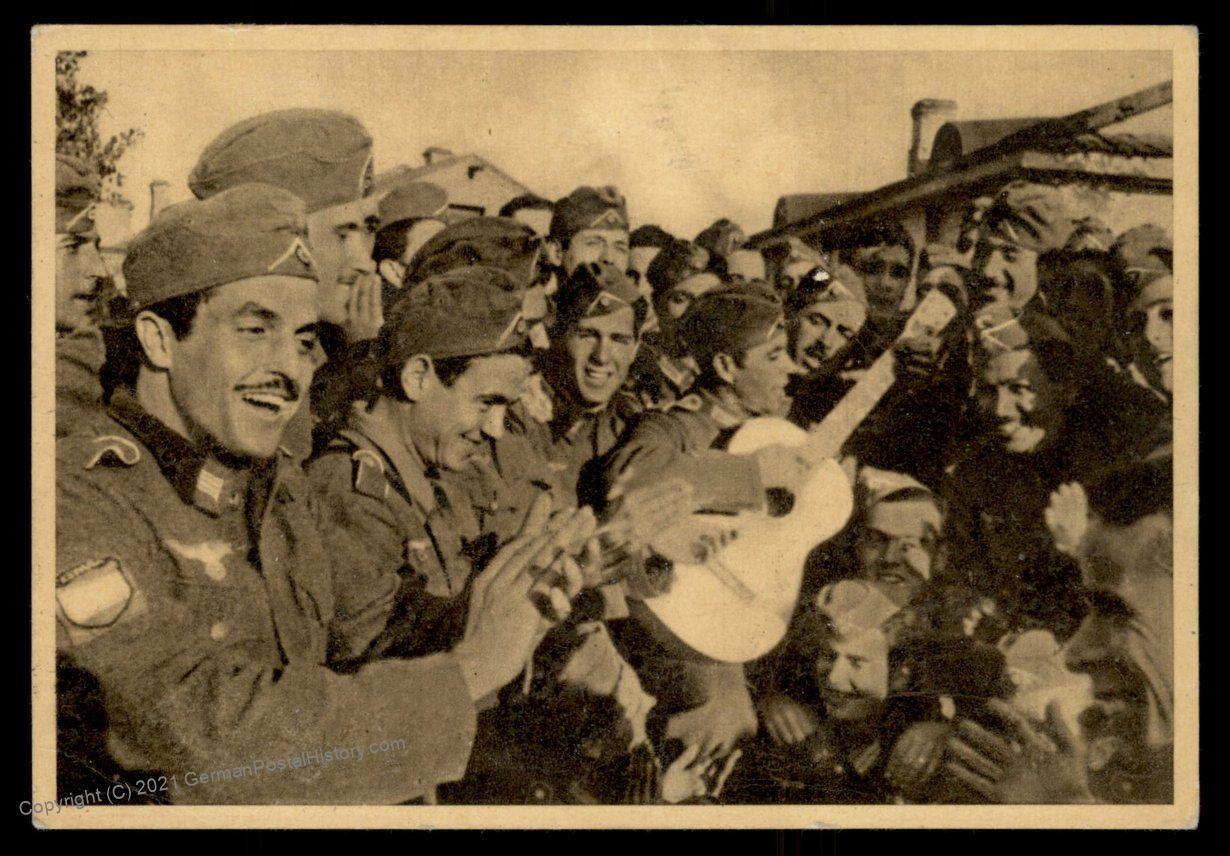 3rd Reich Germany Spanish Volunteer Blue Legion New Europe Propaganda ...