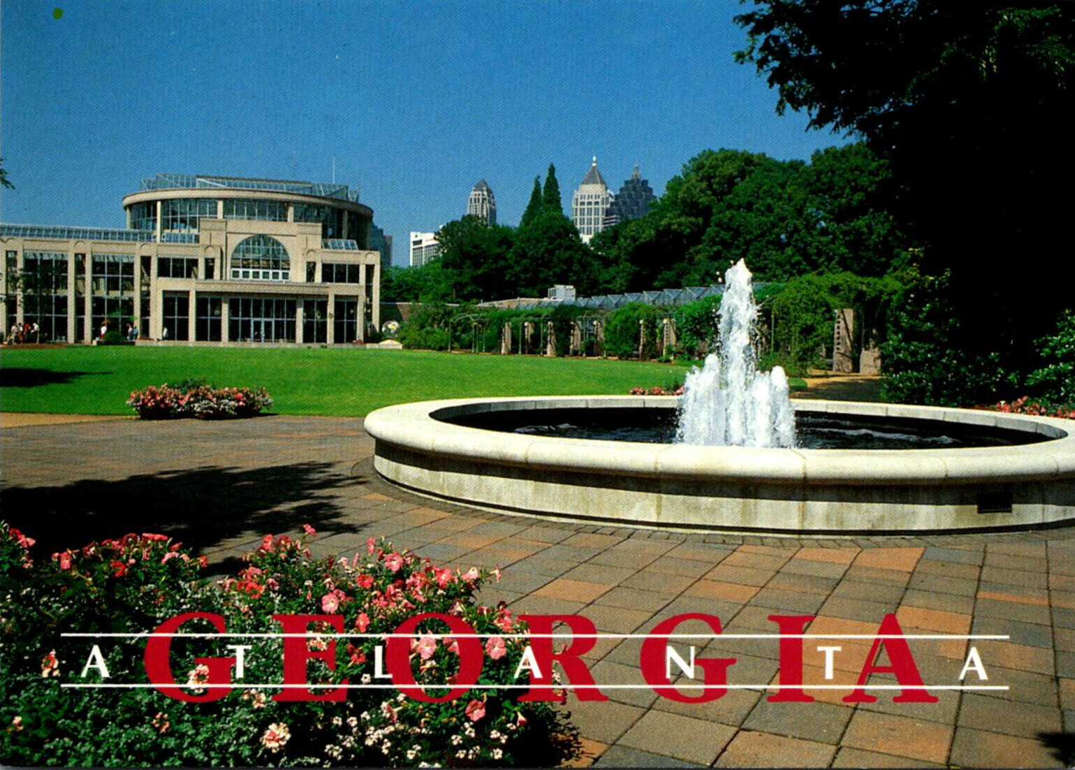 Georgia Atlanta Fuqua Conservatory and Fountain | United States ...