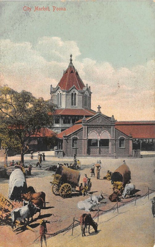 Lot 98 city market poona Pune india carriage horse types folklore ...