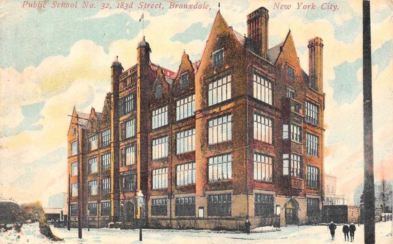 Bronxdale, Bronx, New York City NY New York PUBLIC SCHOOL NO 32 ca1910s ...