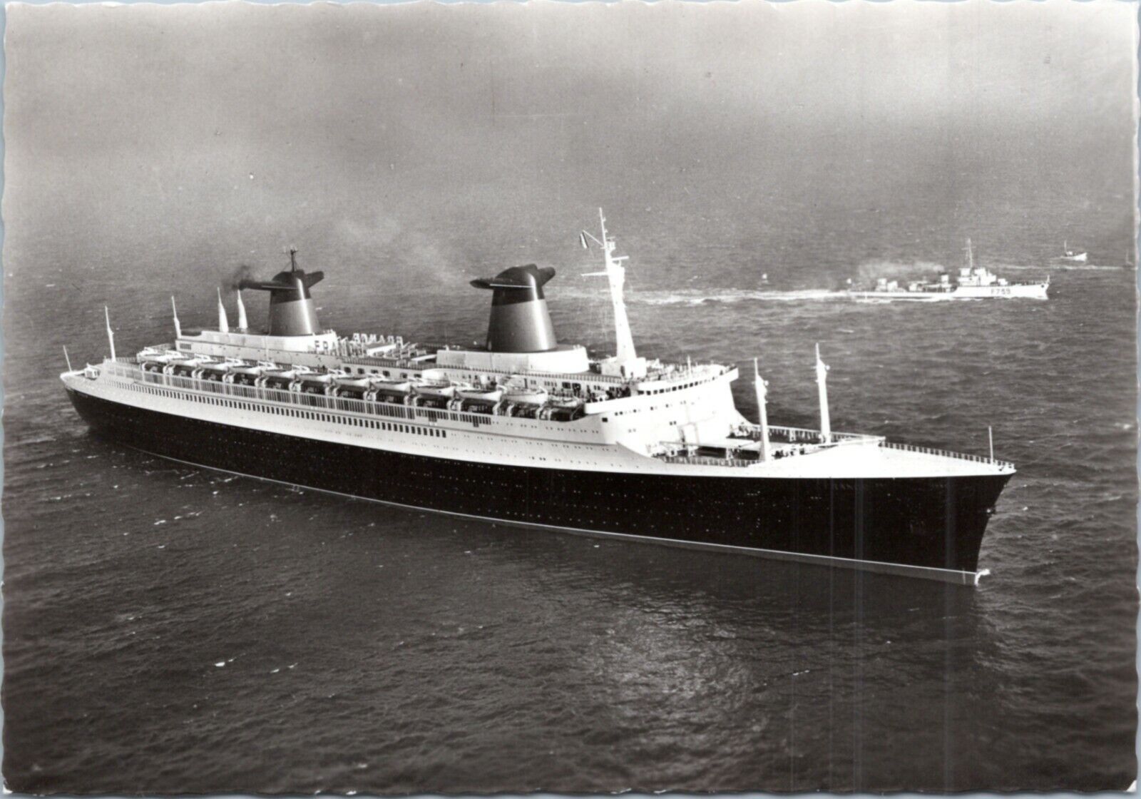 RPPC General Transatlantic Company French Line ocean liner France ...