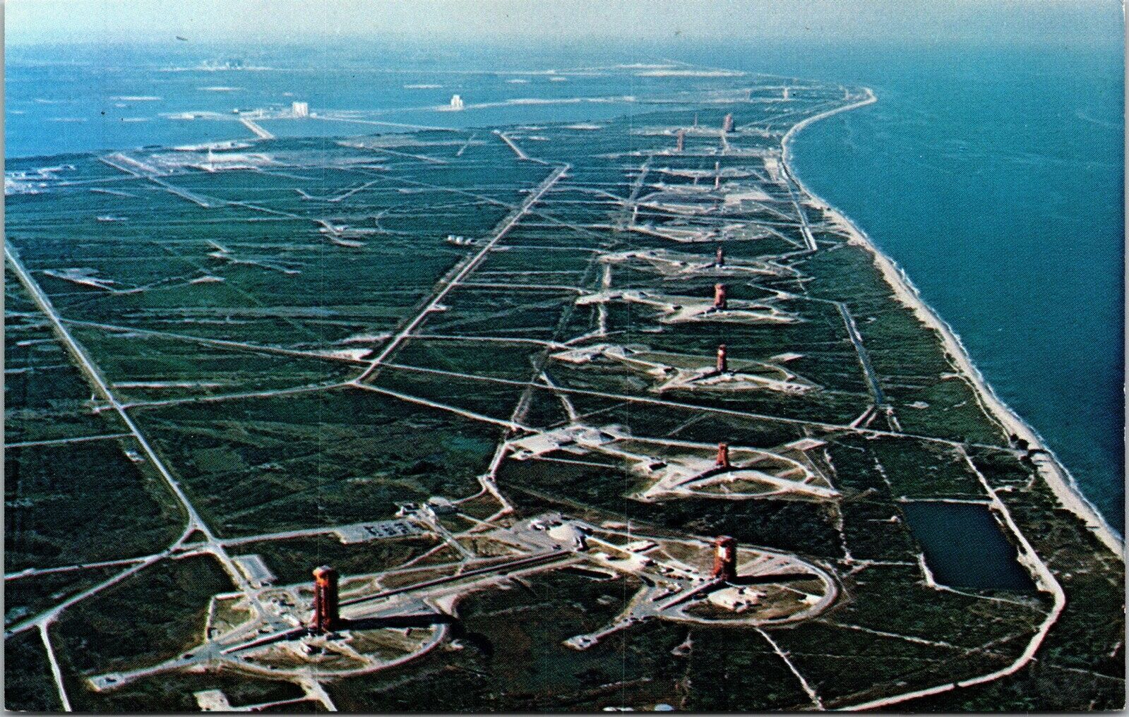 Aerial Missile Row Launch Site John F Kennedy Space Center NASA ...
